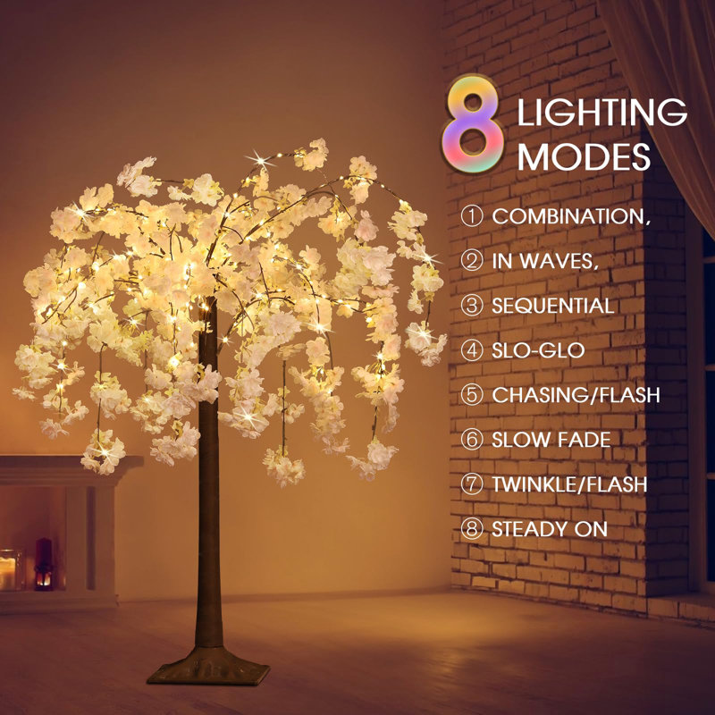 Primrue Lighted Cherry Blossom Tree | Wayfair